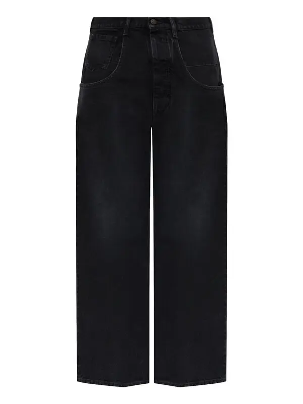 MAISON MARGIELA Straight Leg Jeans - Black