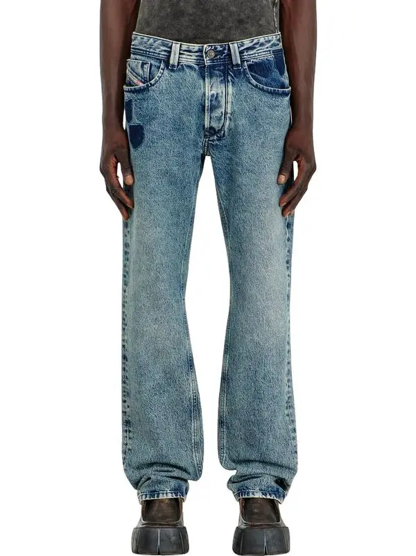 DIESEL® Larkee 1985 Regular Fit Low Waist Jeans - Blue