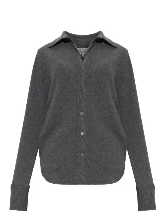 MAISON MARGIELA Long Sleeve Shirt - Black