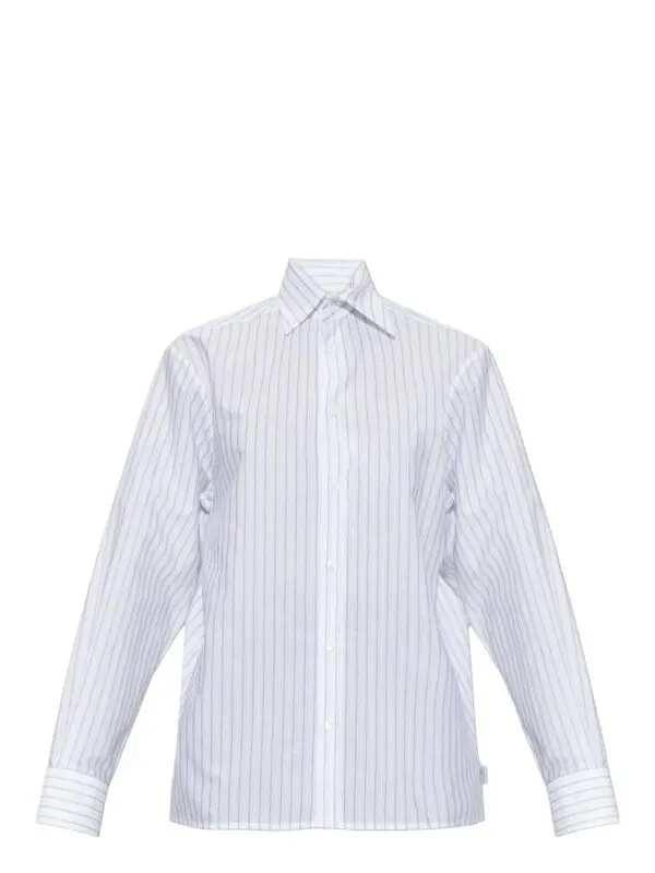 MAISON MARGIELA Vertical Stripe Buttoned Shirt - No