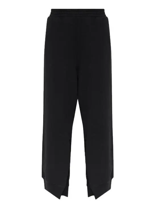 MAISON MARGIELA Slits Detailed Sweatpants - Black