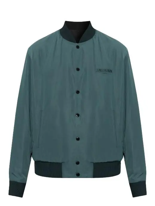 Balmain Bomber Jacket - Blue