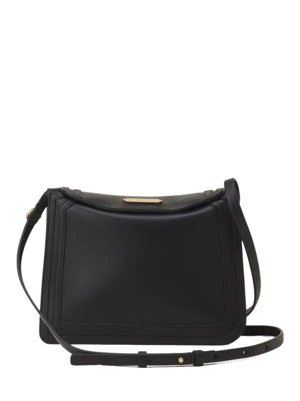 LANVIN Flap Shoulder Bag - Black