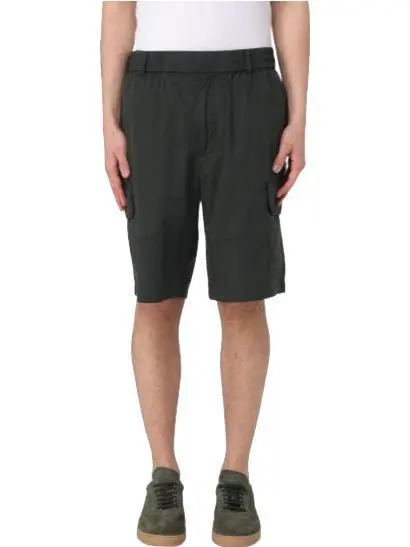 Armani Exchange Belt Loop Shorts - Black
