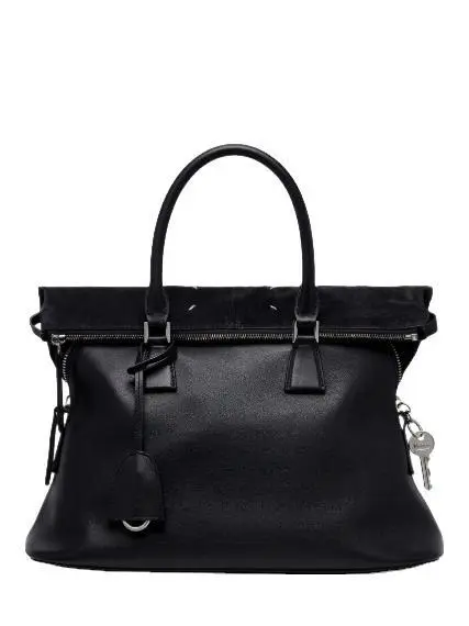 MAISON MARGIELA 5ac Soft Medium Bag - Dark Gray