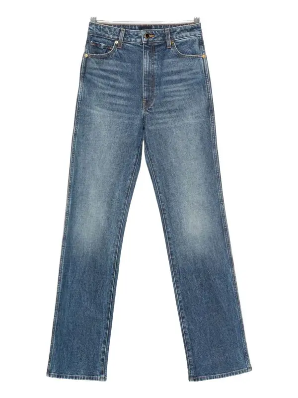 Khaite Danielle Stretch Jeans - Blue