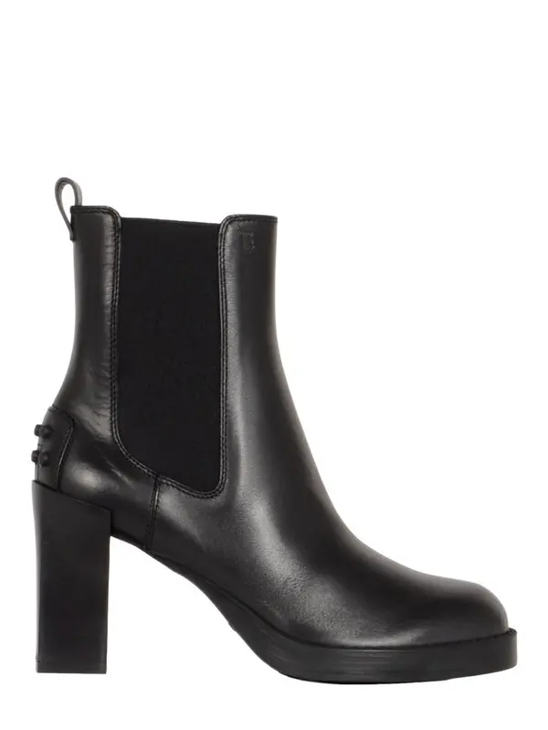 TOD'S Heeled Ankle Boots - Black