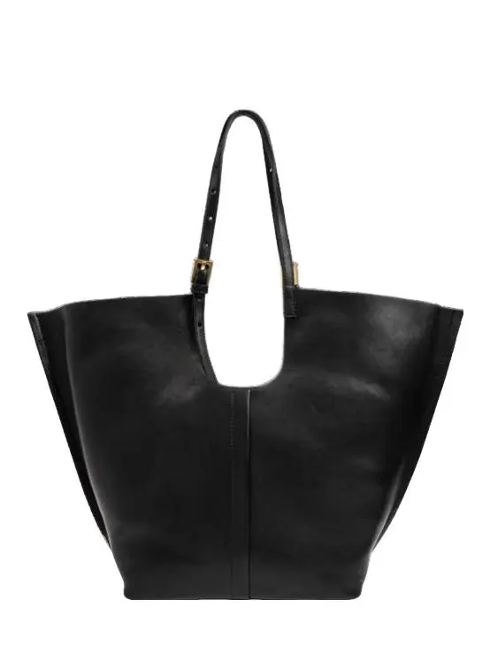ALLSAINTS Ara Type Large Shopper Bag - Black