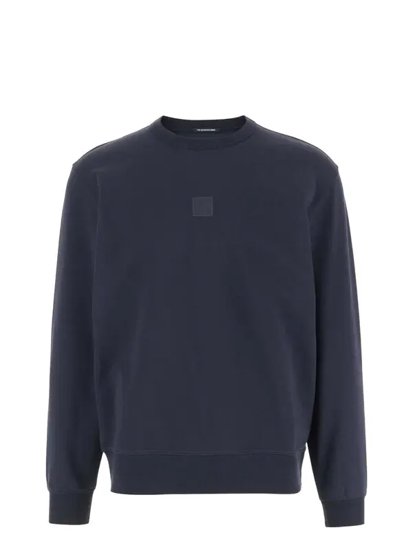 C.P. COMPANY Series Logo Patch Fleece Sweatshirt - Black