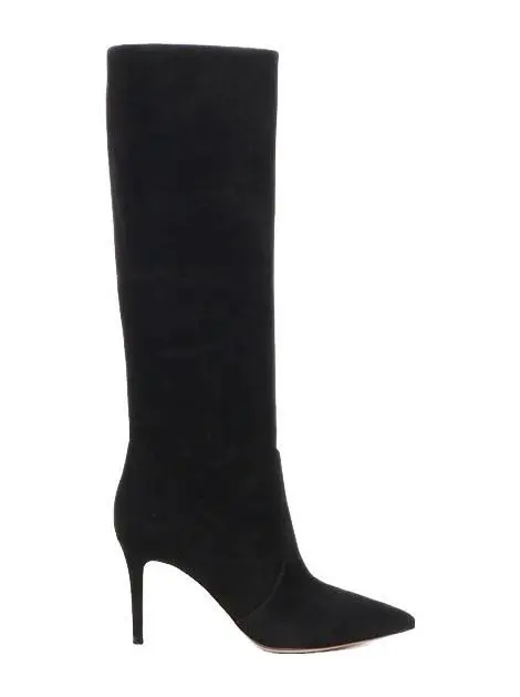 GIANVITO ROSSI Knee-high Stiletto Boots - Black