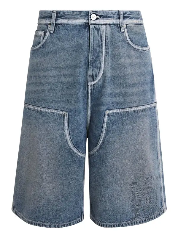 Amiri Ma Carpenter Denim Shorts - Blue