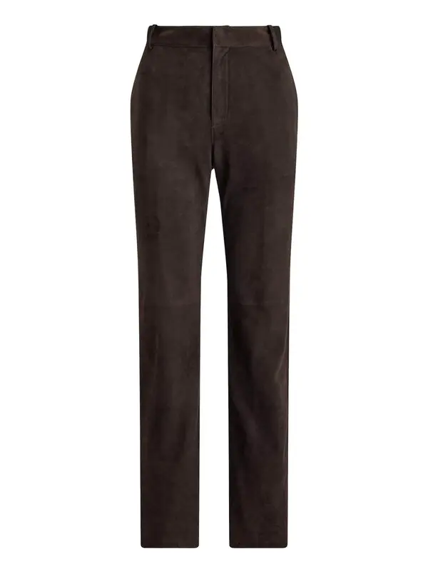 Ralph Lauren Keegan Straight Trousers - Brown