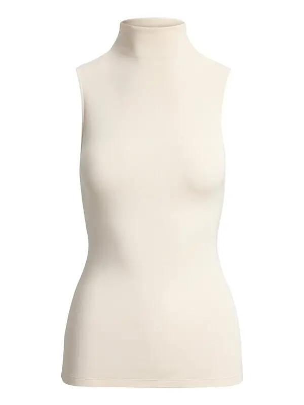 Ralph Lauren Stretch-silk Naomie Tank Top - Nude