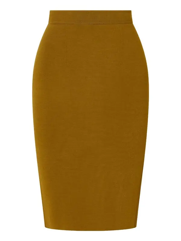 TOM FORD Crepe Knee-length Skirt - Brown
