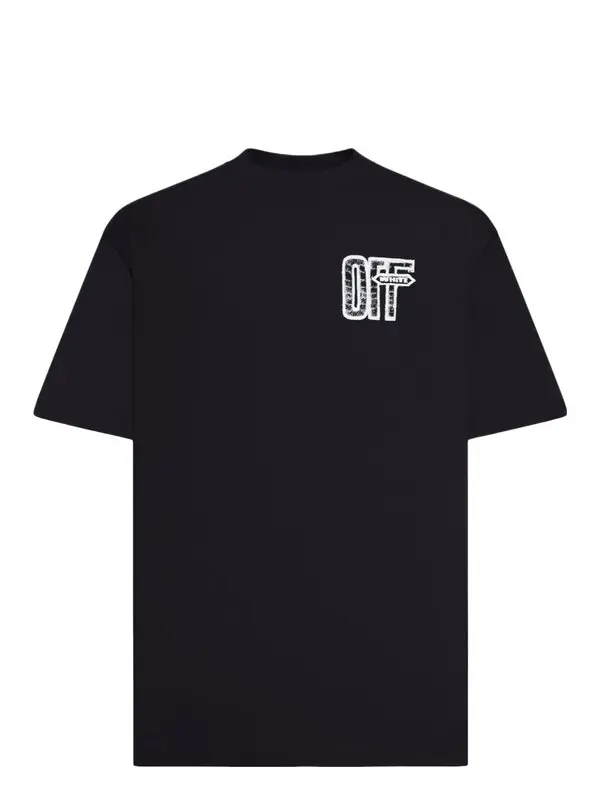 Off-White Motion Arrow Skate Short Sleeve Tee - Black