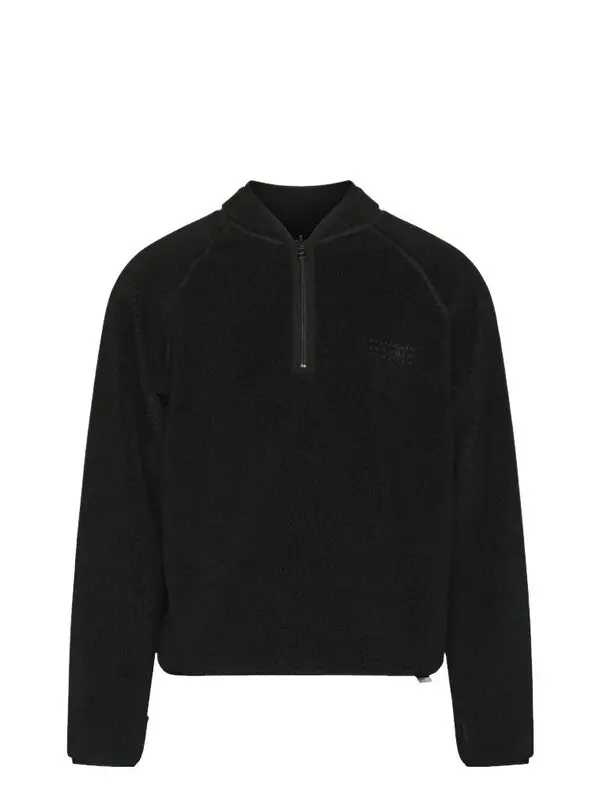 MAISON MARGIELA Reversible Teddy Fleece Sweatshirt - Black