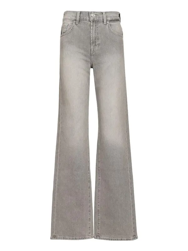 7 For All Mankind Tess Trouser Jeans - Grey