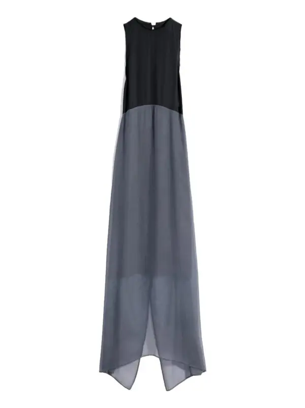 LEMAIRE Sleeveless Paneled Midi Dress - Granite
