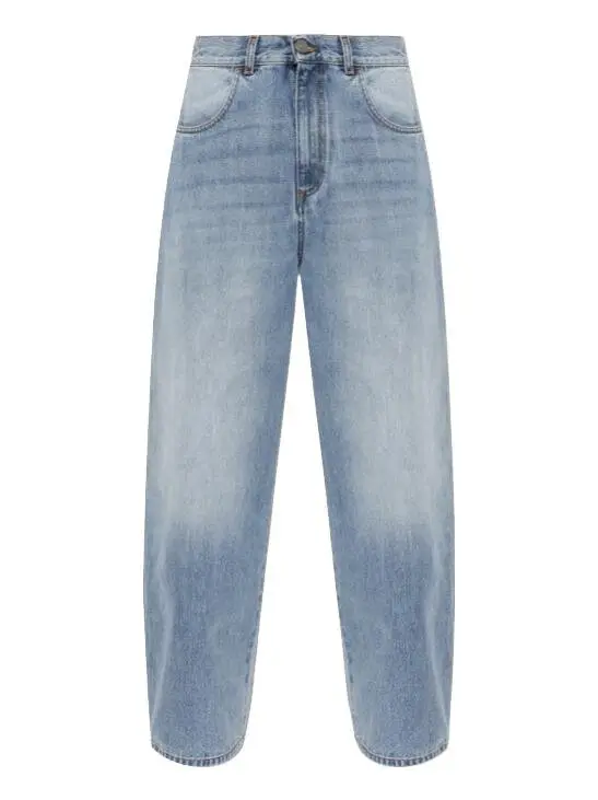 RÓHE Vintage Wide-leg Jeans - Blue