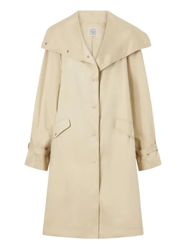 TOTEME Oversized Trench Coat - Beige