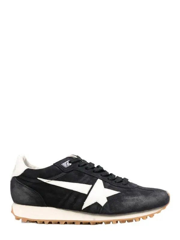 GOLDEN GOOSE Marathon Lace-up Sneakers - Black