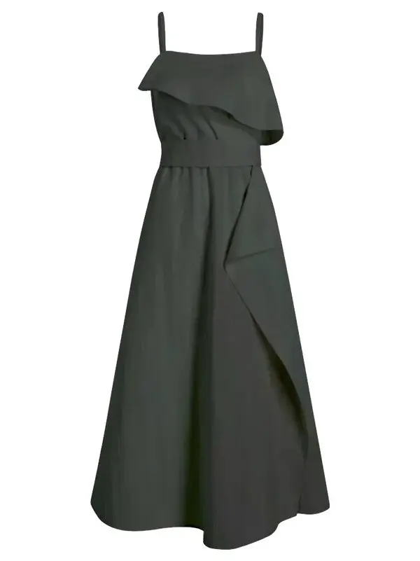 Proenza Schouler White Label Belted Dress - Green