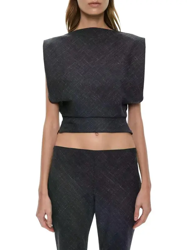 Christopher Esber Banyan Blouse - Grey