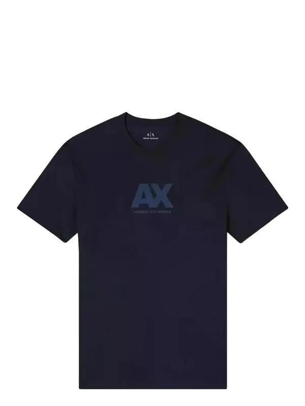 Armani Exchange Logo-print Cotton T-shirt - Black