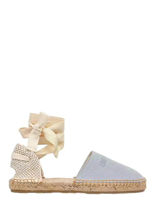 Moschino Tie-fastening Espadrilles - Blue