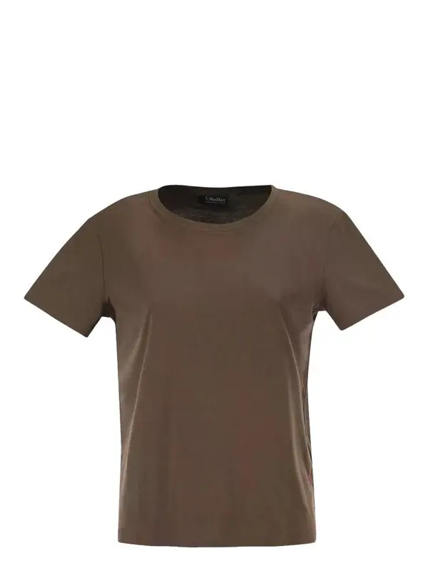 Max Mara Embroidered T-shirt - Brown