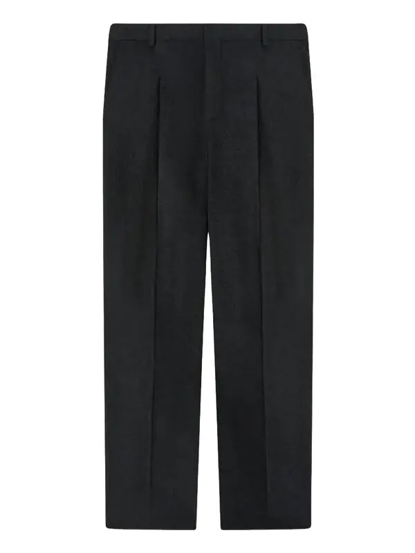 RETORI Retrori Silk-cashmere Drawstring Trousers - Grey