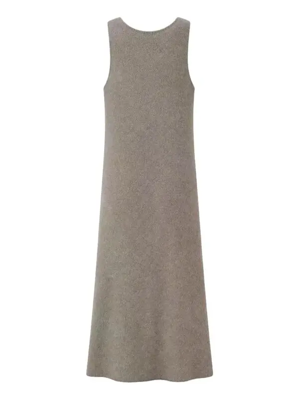 RETORI Brushed Cashmere Maxi Dress - Grey