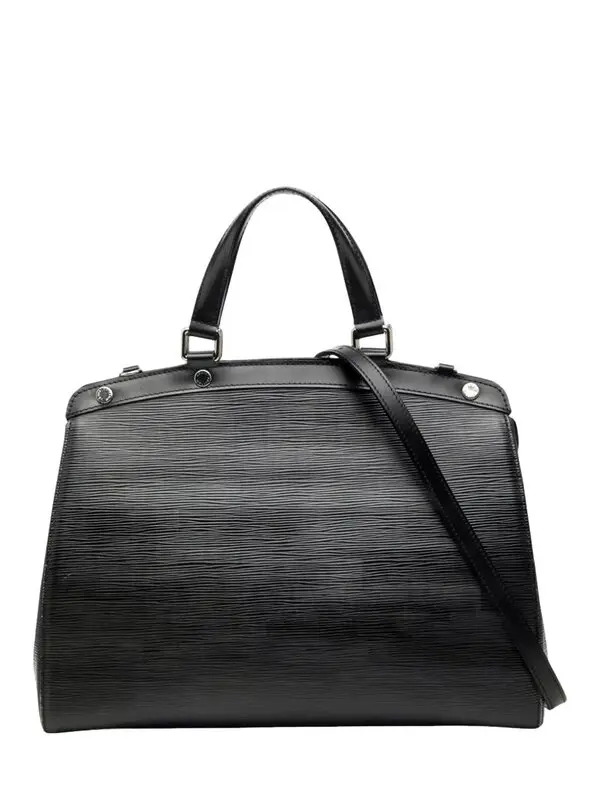 LOUIS VUITTON Epi Brea Mm Satchel - Black