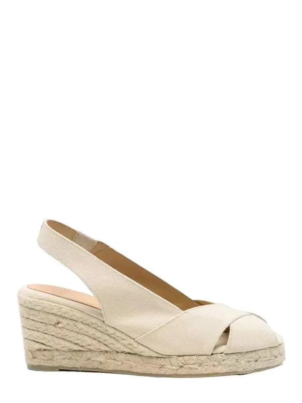 CastaÑer Diana Espadrille Wedge Sandals - Neutrals