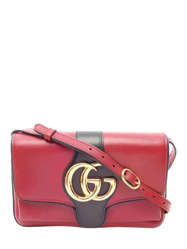 Gucci Gg Marmont Shoulder Bag - Red