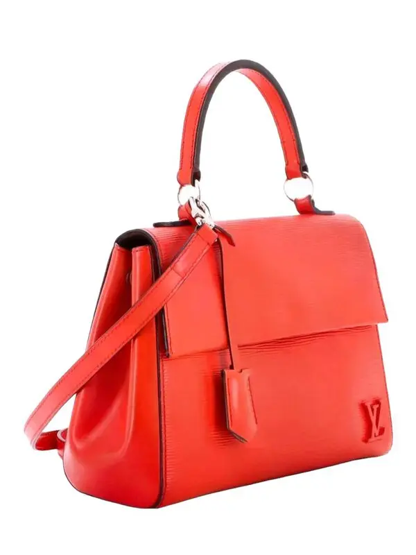 LOUIS VUITTON Epi Leather Cluny Top Handle Bag - Red