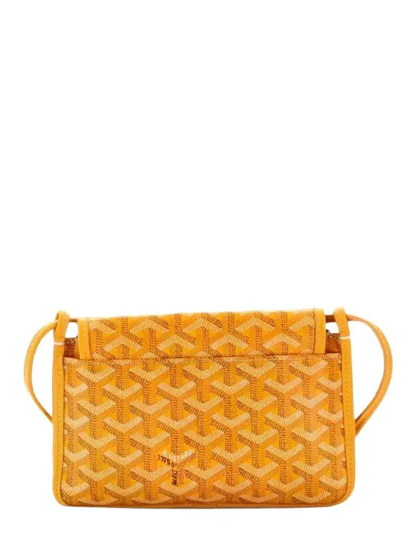 Goyard Plumet Clutch Wallet In Coated Canvas - Yellow