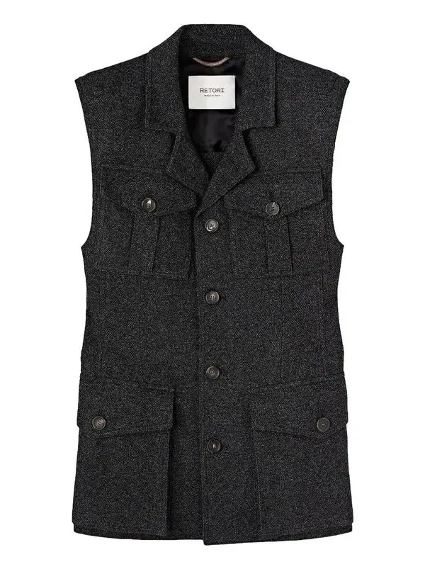 RETORI Saharienne Vest - Black