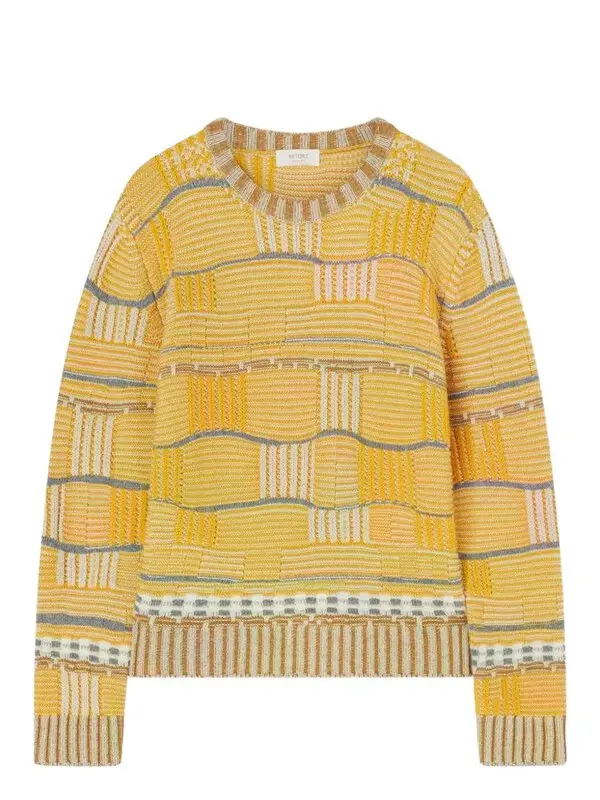 RETORI Retro'i Crew Neck Sweater - Yellow