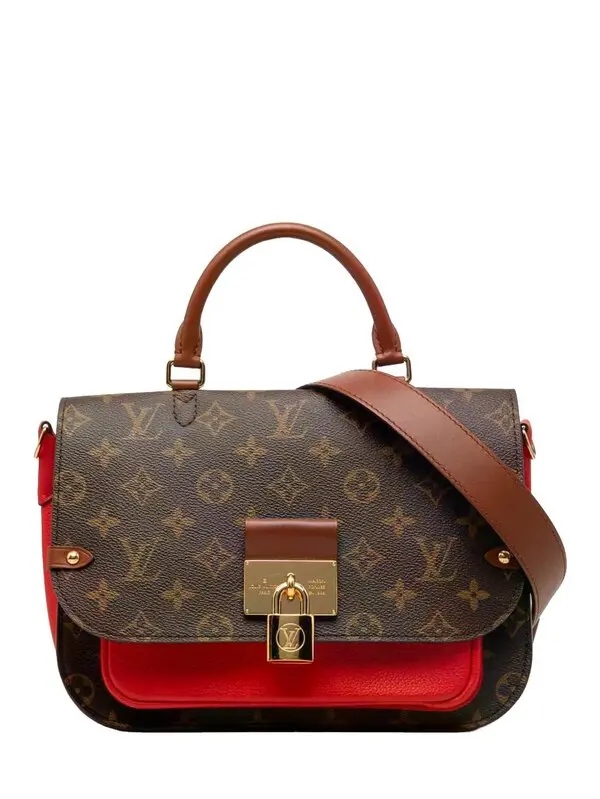 LOUIS VUITTON Monogram Vaugirard Satchel - Brown