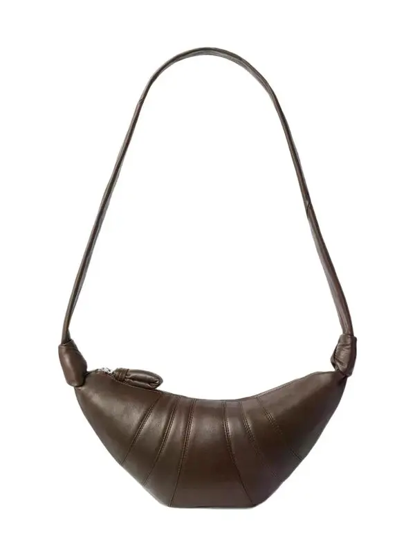 LEMAIRE Small Croissant Shoulder Bag - Brown