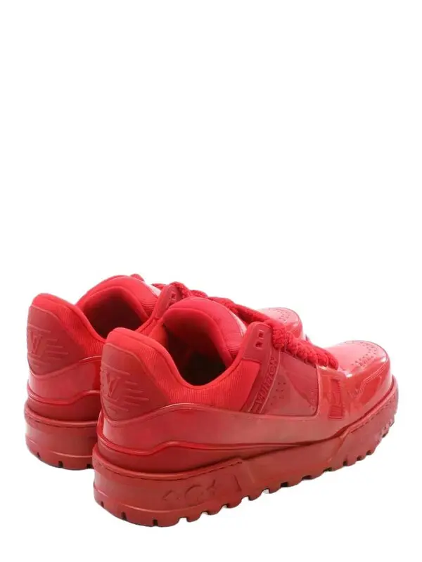 LOUIS VUITTON Maxi Panelled Low-top Sneakers - Red