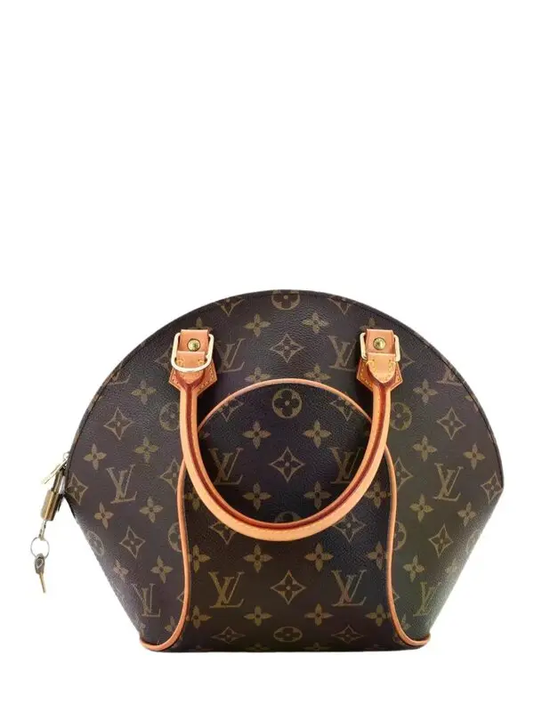 LOUIS VUITTON Monogram Canvas Ellipse Pm Satchel - Brown