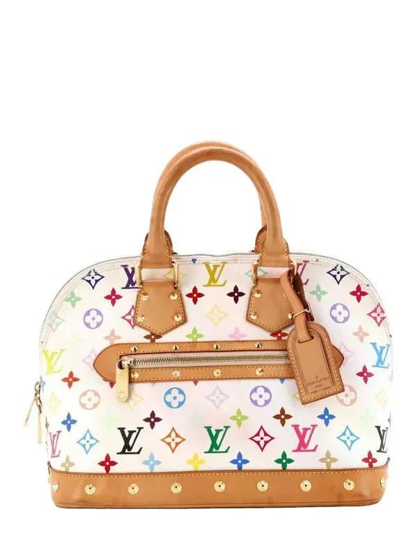 LOUIS VUITTON Monogram Multicolor Alma Pm Satchel - Multicolour