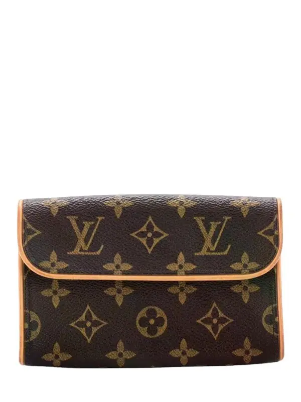 LOUIS VUITTON Florentine Monogram Canvas Waist Bag - Brown