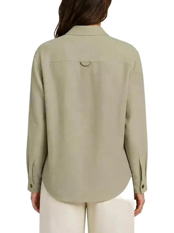 RETORI Retrohi Relaxed-fit Linen Shirt With Peach-touch Finish - Neutrals