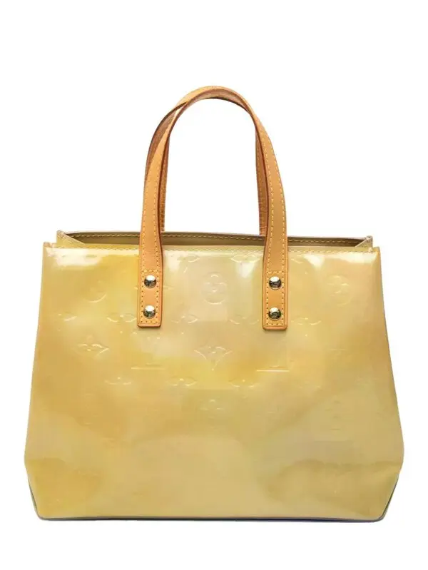 LOUIS VUITTON Monogram Vernis Reade Pm Handbag - Neutrals