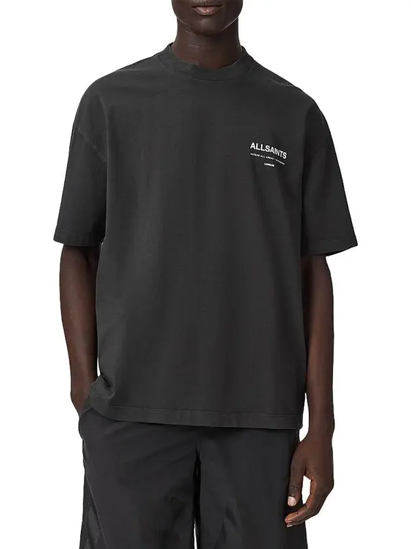 ALLSAINTS Backstage Short Sleeve Crewneck Tee - Carter Grey