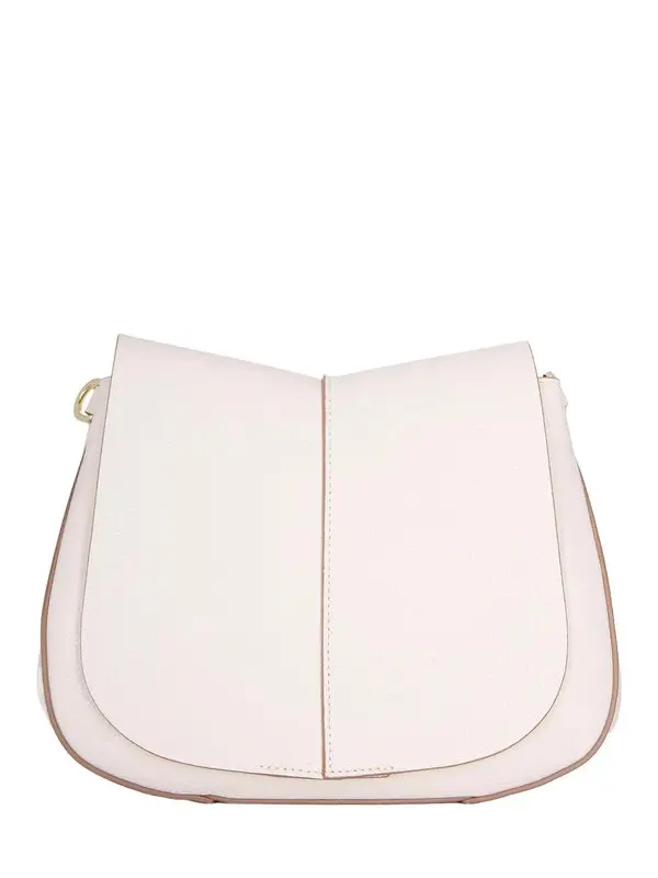 GIANNI CHIARINI Genuine Leather Shoulder Bag - Marble