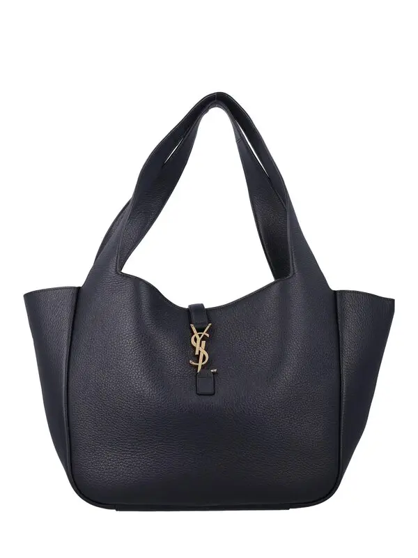 Saint Laurent Mini Chic Deer Leather Bag - Nero